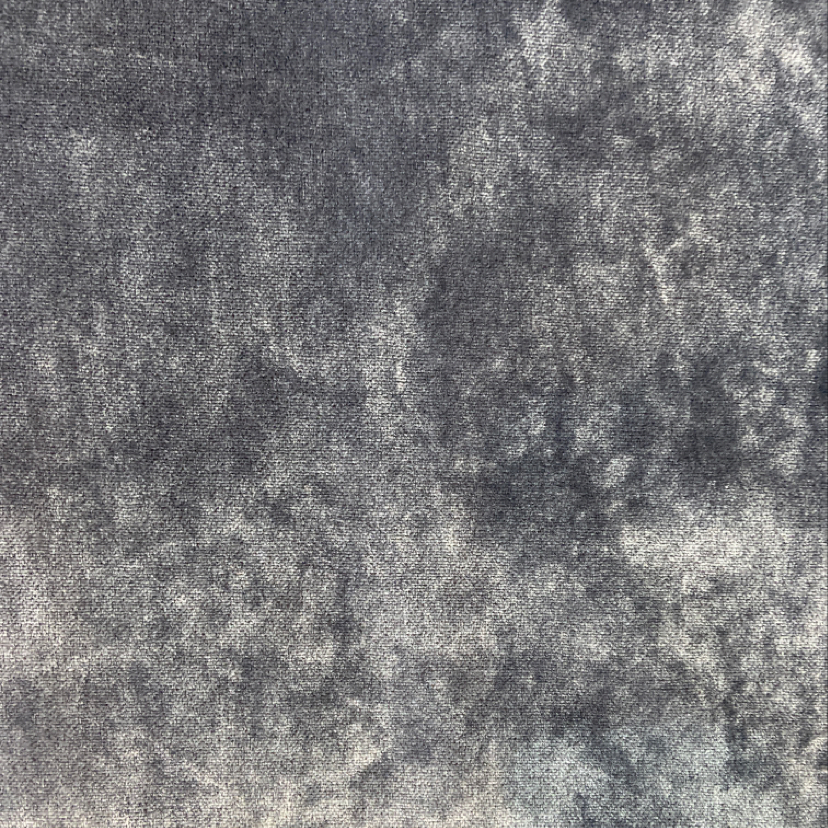 Clarence House De Bussy Velvet Grey Stone | Fabric5andDime - Fabric5andDime
