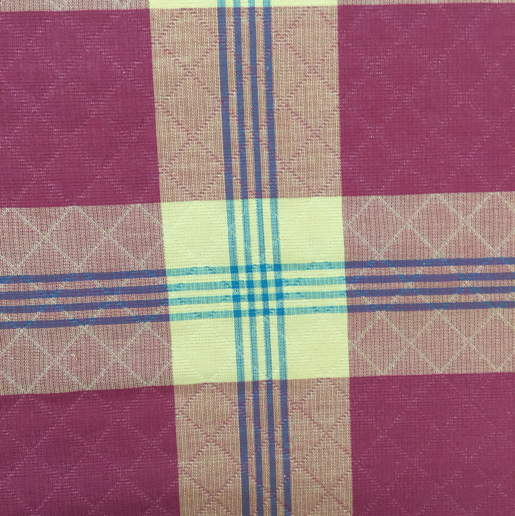 7 Yards Damask Plaid/Check Woven Fabric | Fabric5andDime - Fabric5andDime