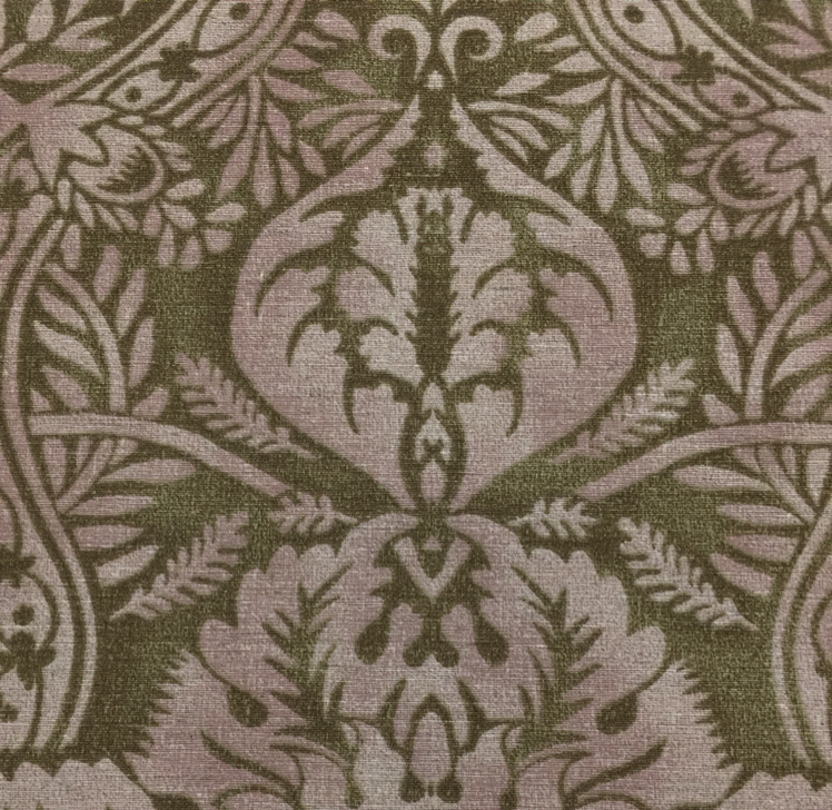 5 Yards Damask Print Fabric | Fabric5andDime - Fabric5andDime